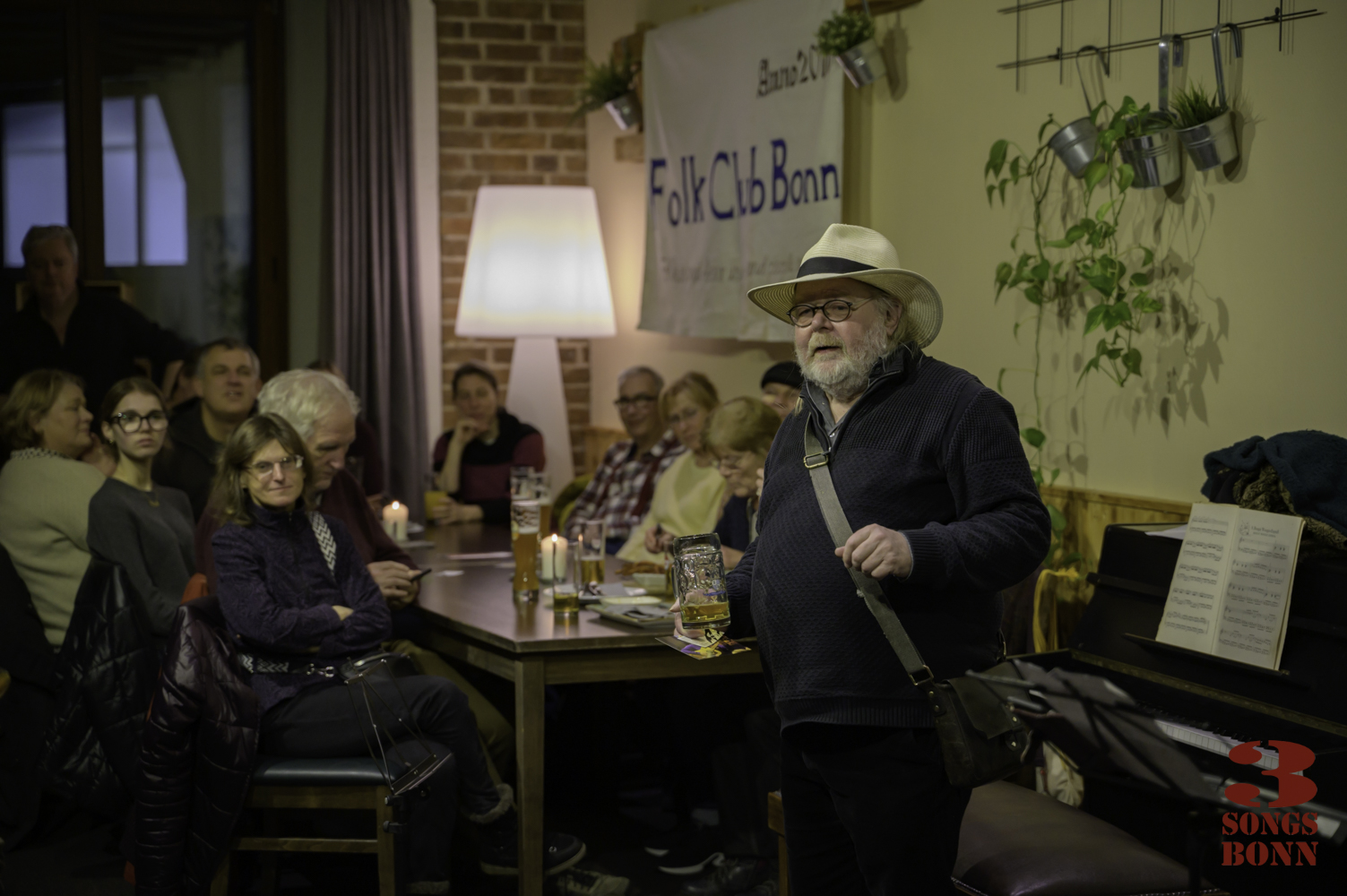 15th Anniversary of Folk Club Bonn | 3 songs bonn